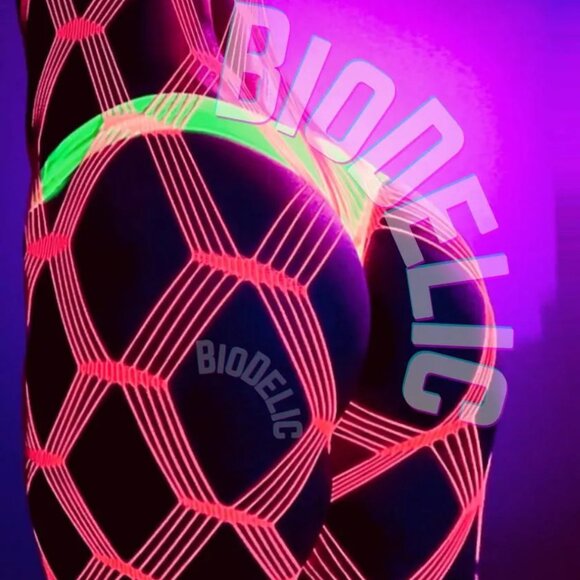 Other | Worlds Sexiest Fishnet Tights Rave Psychedelic Uv Reactive ...